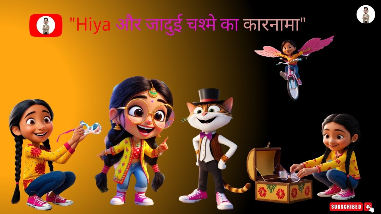 "द एडवेंचर ऑफ़ हिया एंड मैजिकल ग्लासेज़" "The Adventures Of Hiya And ...