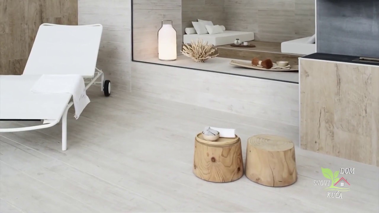 MODERNE PLOČICE KOJE POVRŠINOM IMITIRAJU PARKET - YouTube