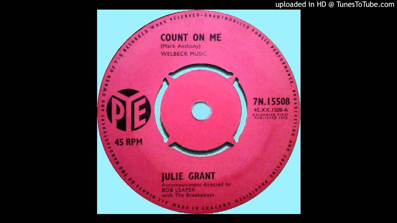 Julie Grant - Count On Me HQ - YouTube