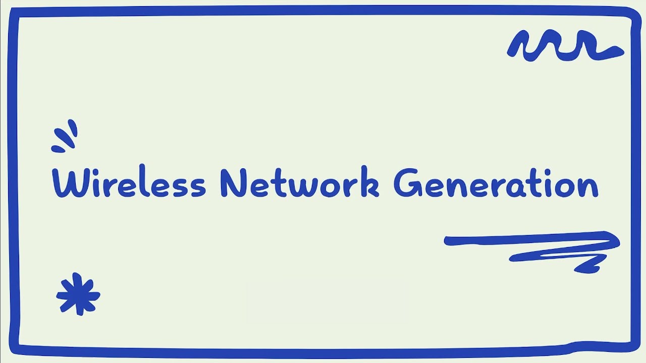 The Evolution of Wireless Network Generation - YouTube