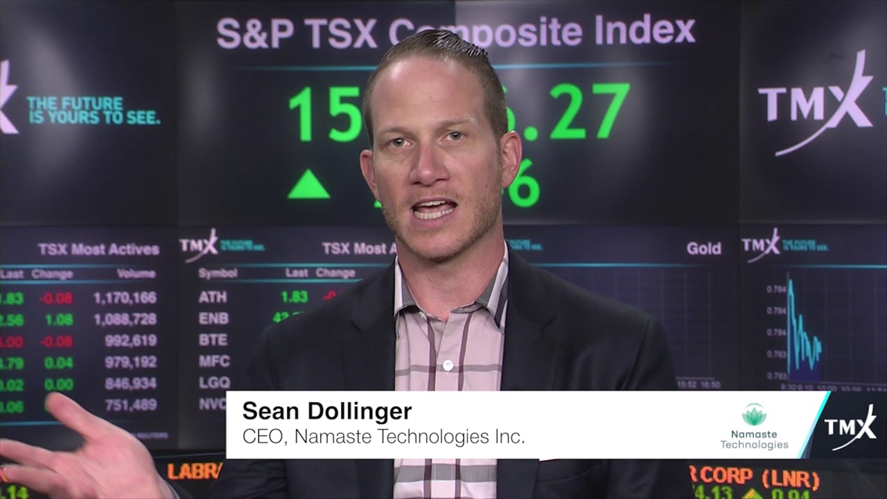 Sean Dollinger, CEO, Namaste Technologies Inc. - YouTube