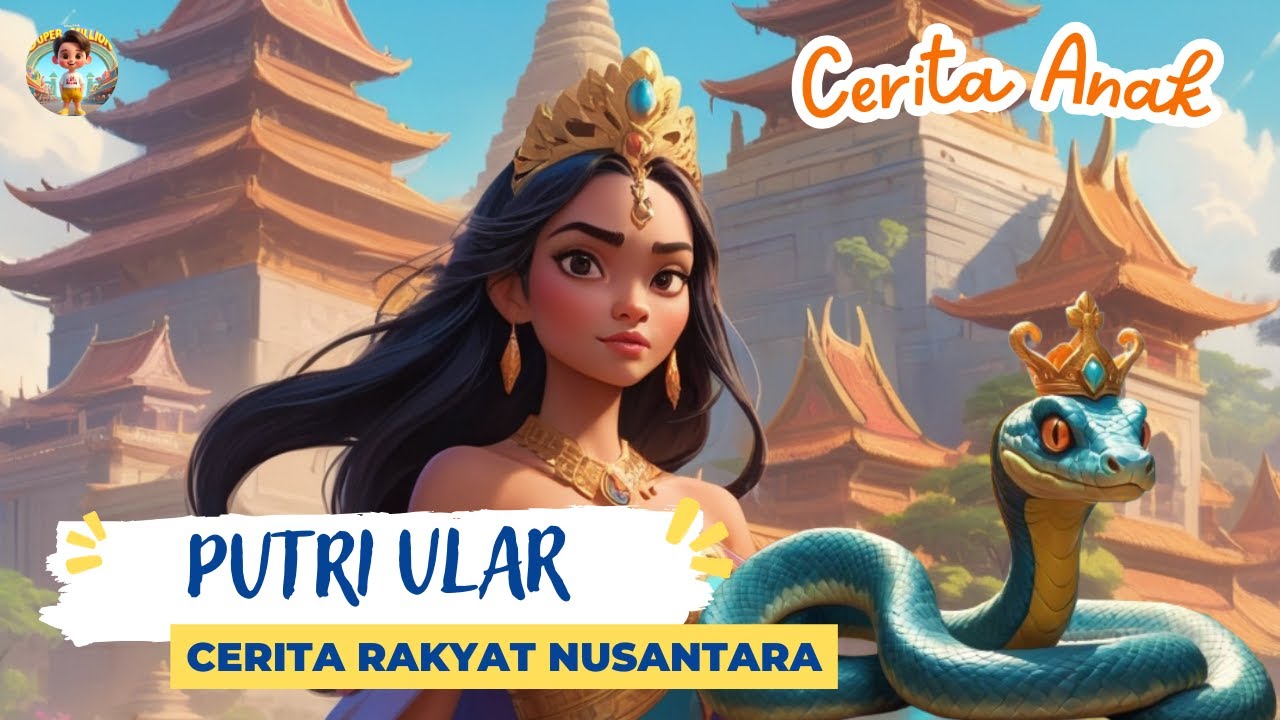 CERITA ANAK | PUTRI ULAR | DONGENG ANAK INDONESIA | CERITA RAKYAT ...