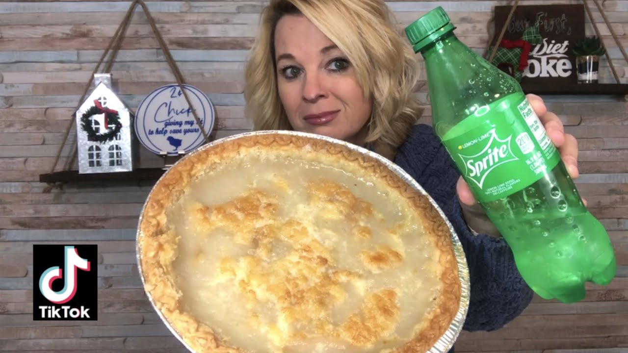 Sprite Pie Review - TikTok Recipe - YouTube