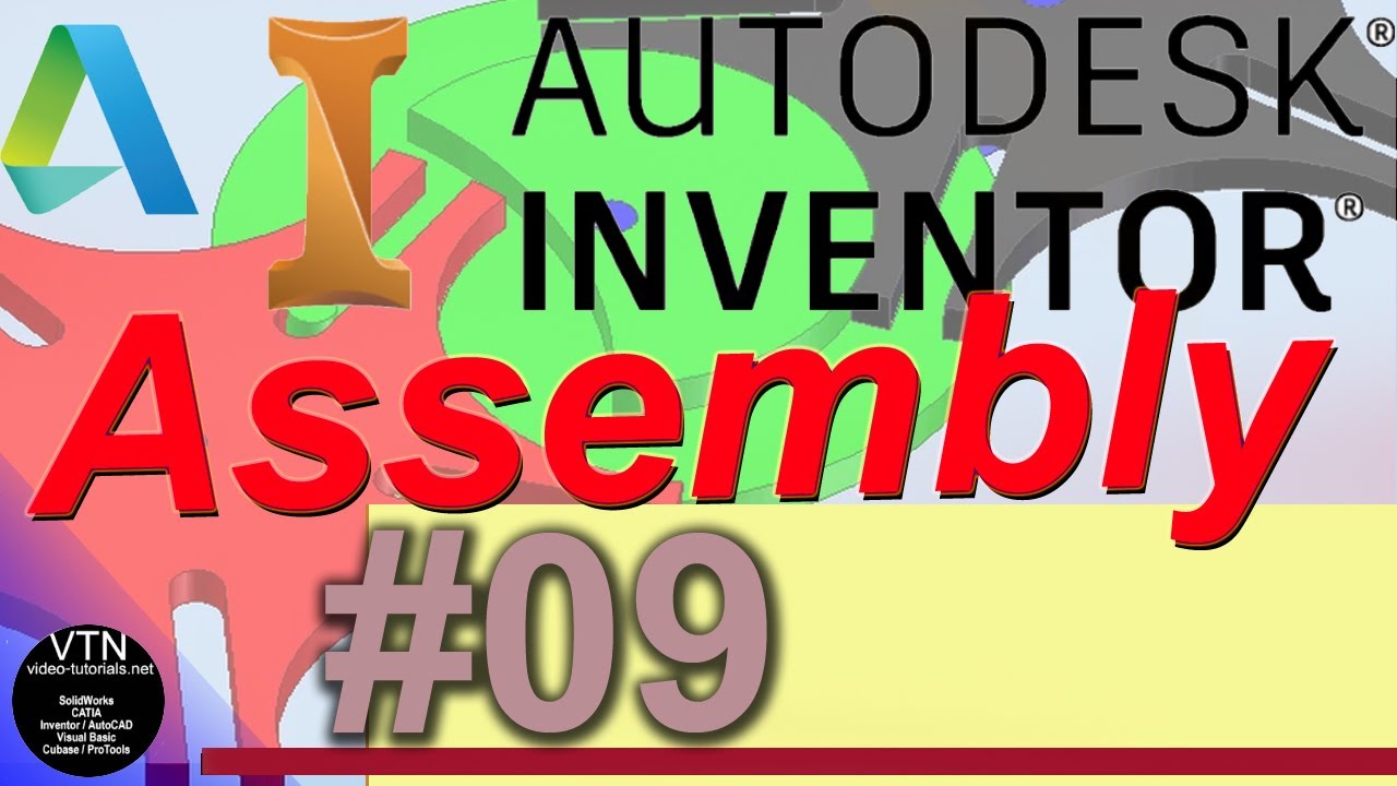 AutoDesk INVENTOR Assembly 09 ( Motion Constraints II ) - YouTube