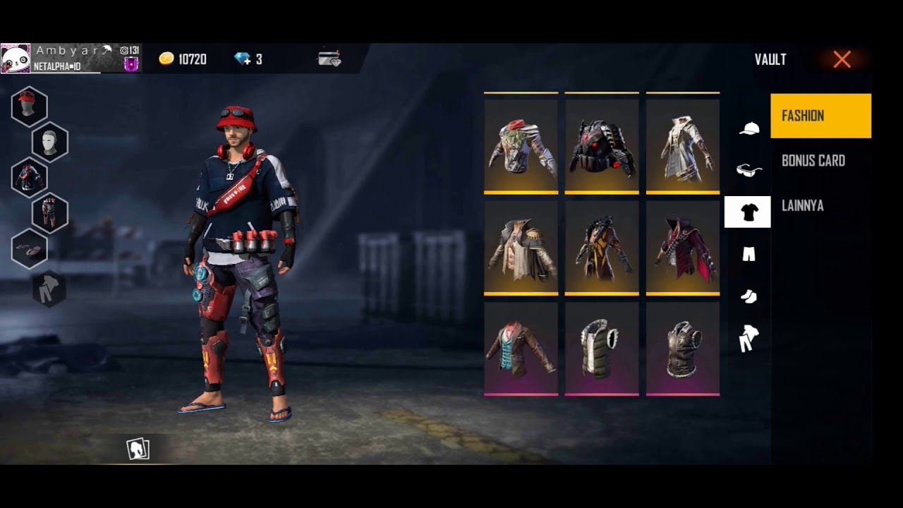 Kombinasi set free fire season 8 - YouTube