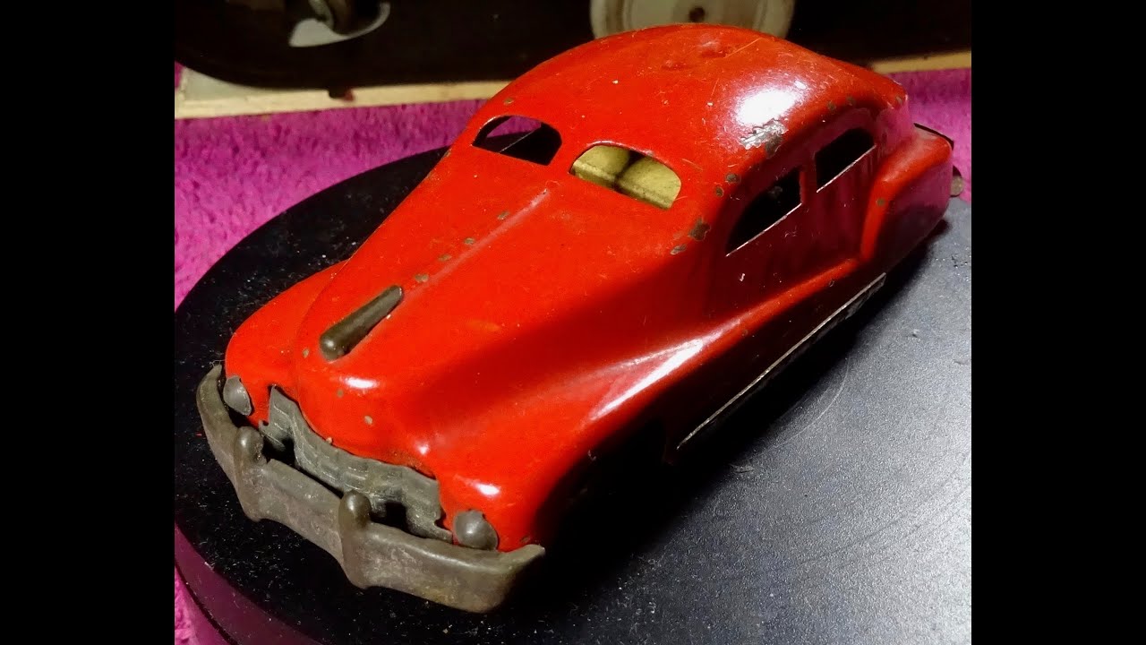 Red friction drive car restoration 1 #174 - YouTube