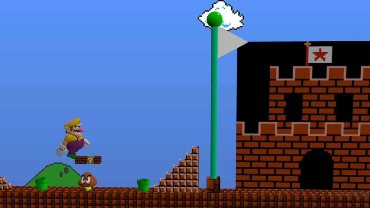 Super Wario Bros Animation - YouTube