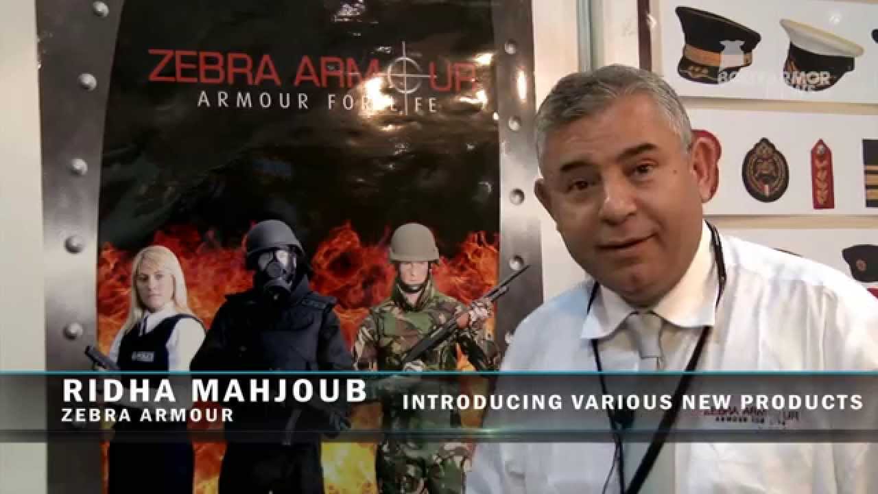 Zebra Armour At SOFEX 2014 | BodyArmorNews.com - YouTube