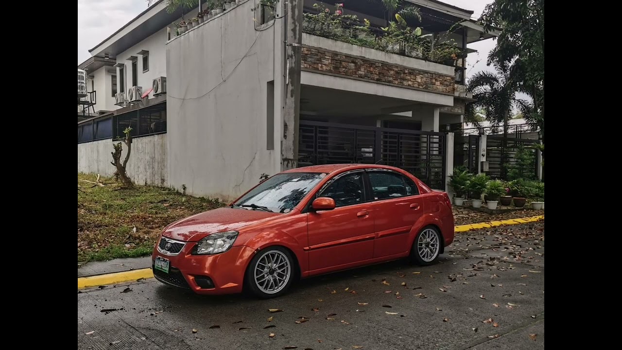 Lowered Kia Rio