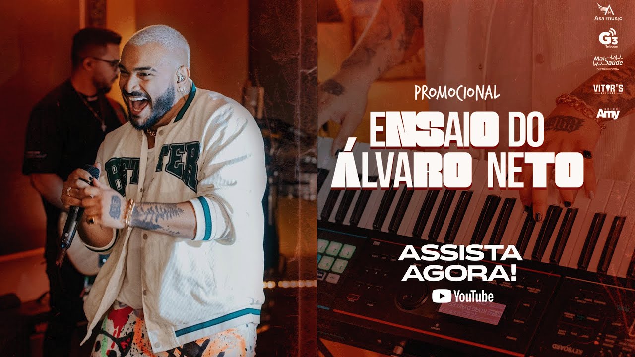 ENSAIO DO ÁLVARO NETO - CD/DVD PROMOCIONAL ABRIL 2K23 - YouTube