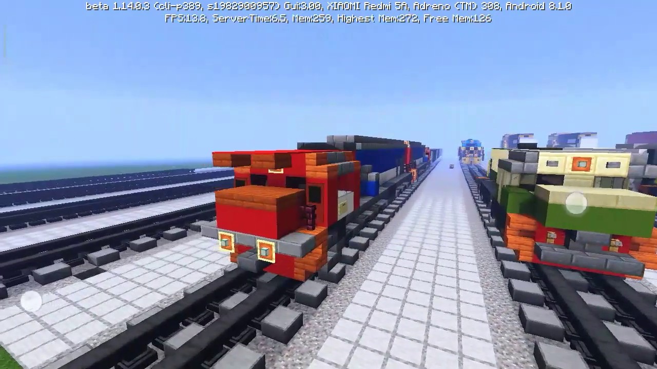 Minecraft- How To Make CC202 EMD G26 - YouTube