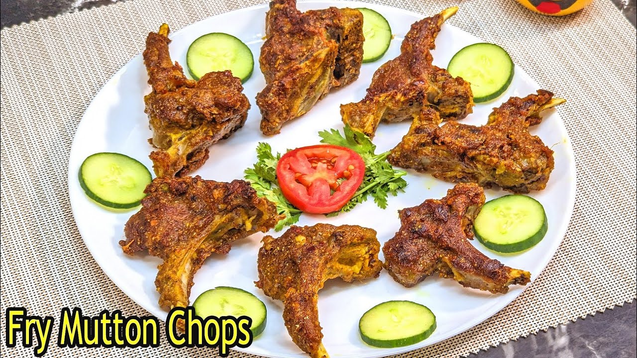 Mutton Chops Fry Recipe I Eid-ul-Adha Special I Mutton Fry By Cook ...