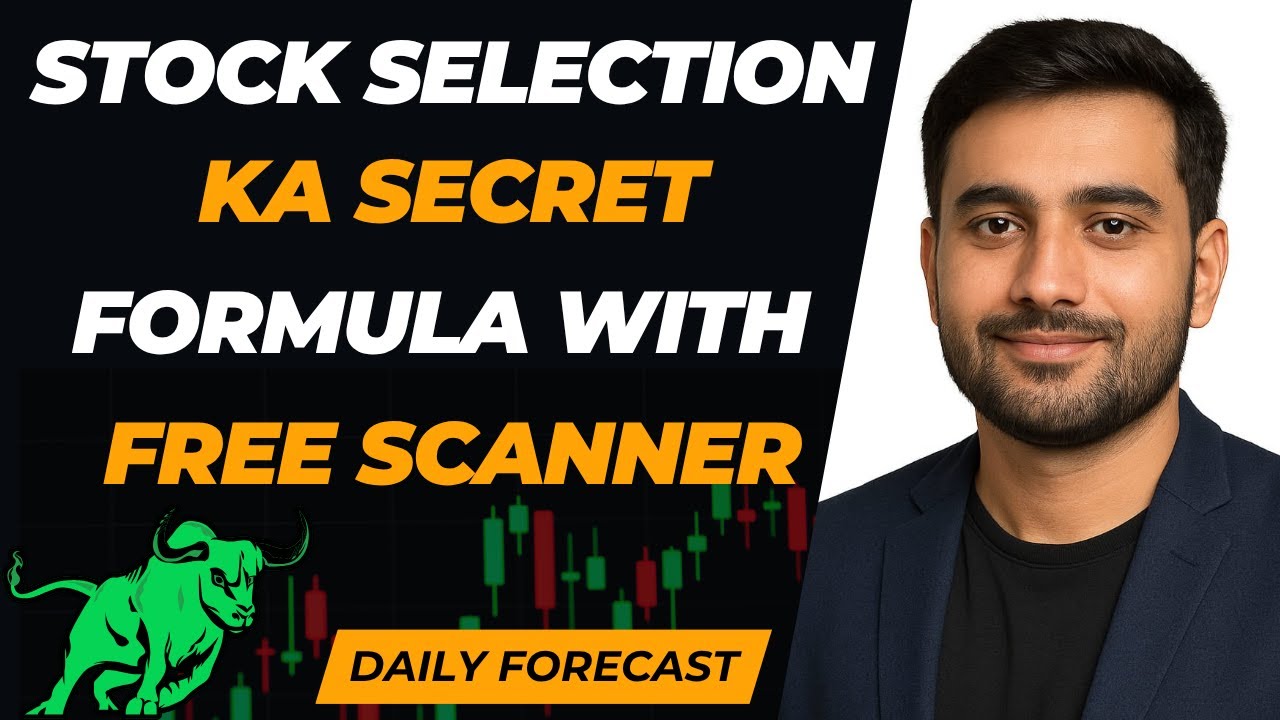 Intraday Stock Selection Ka Secret Formula With Free Scanner | How To ...