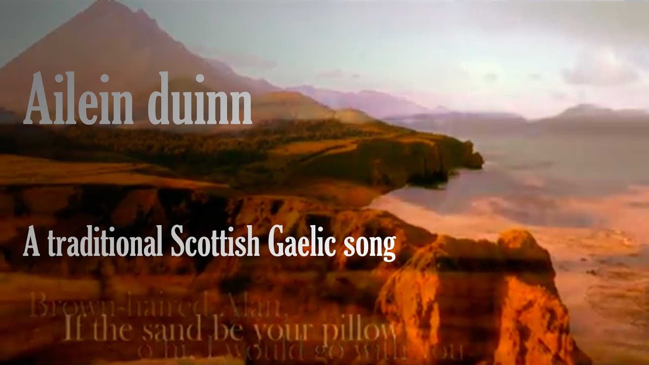 Ailein duinn (folk song FROM Scotland) - Karen Matheson - Rob Roy ...