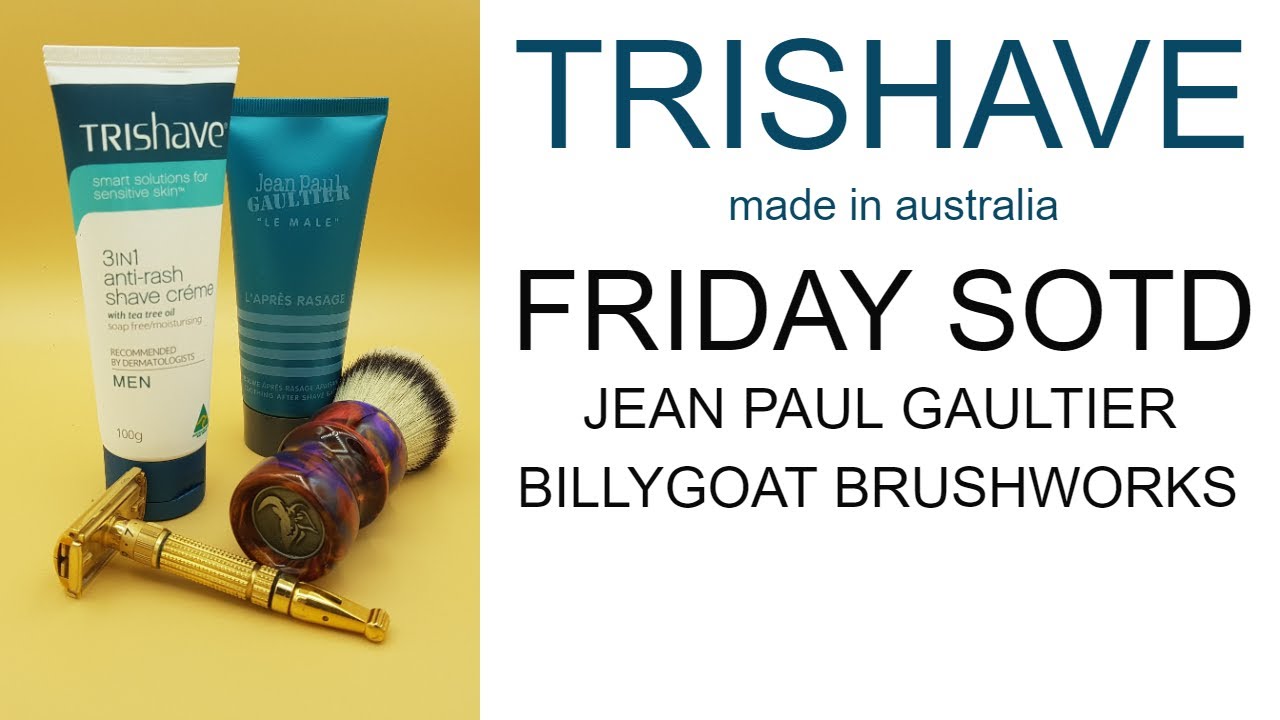 Trishave 3in1 Anti-Rash Shave Creme - YouTube