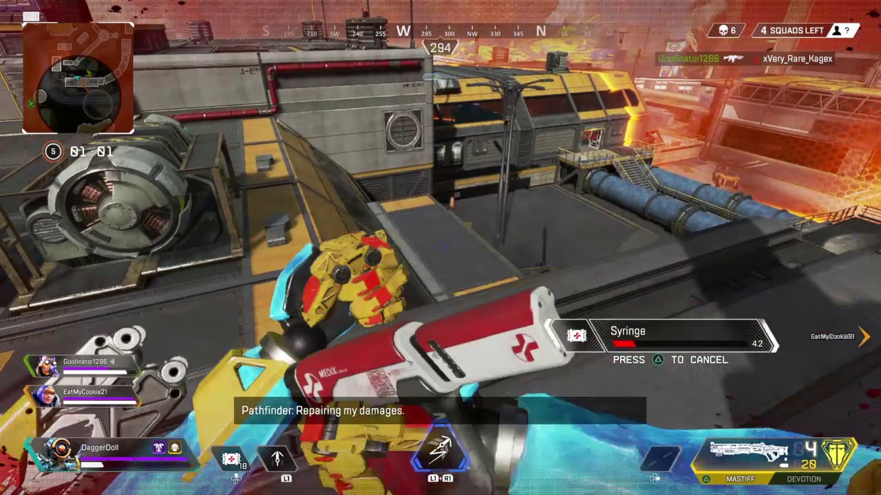 Apex Legends winning match - YouTube