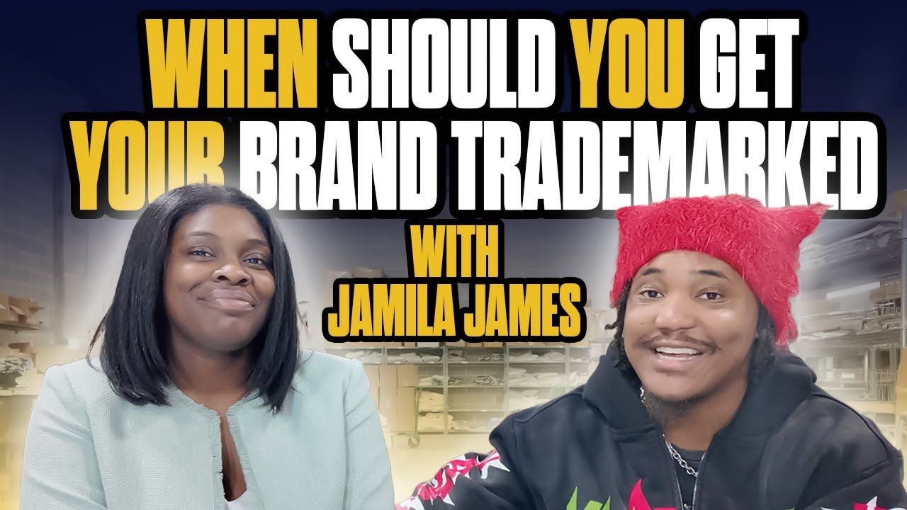 When Should You Get Your Brand Trademarked with Jamila James - YouTube