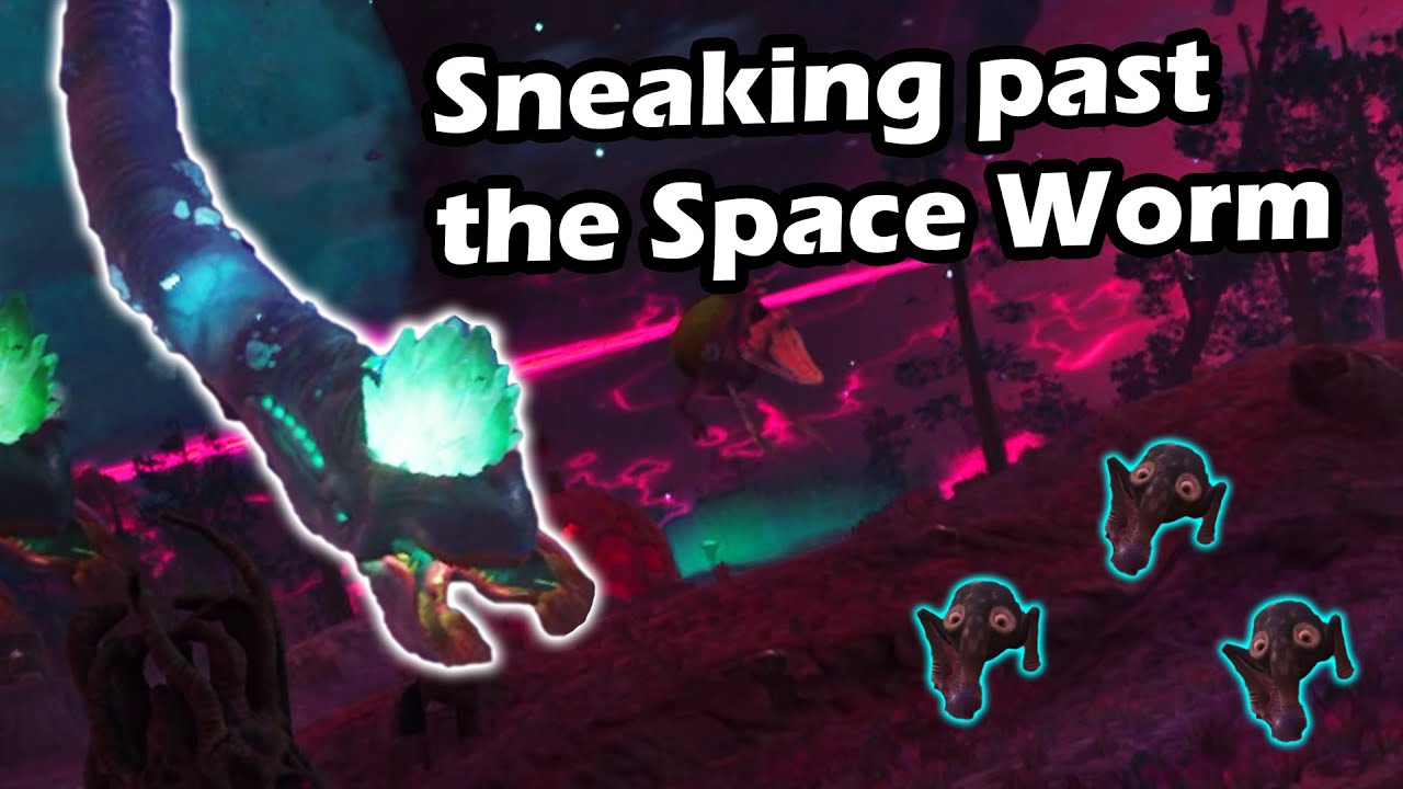 Sneaking Past a Space Worm | The Eternal Cylinder Beta #5 - YouTube