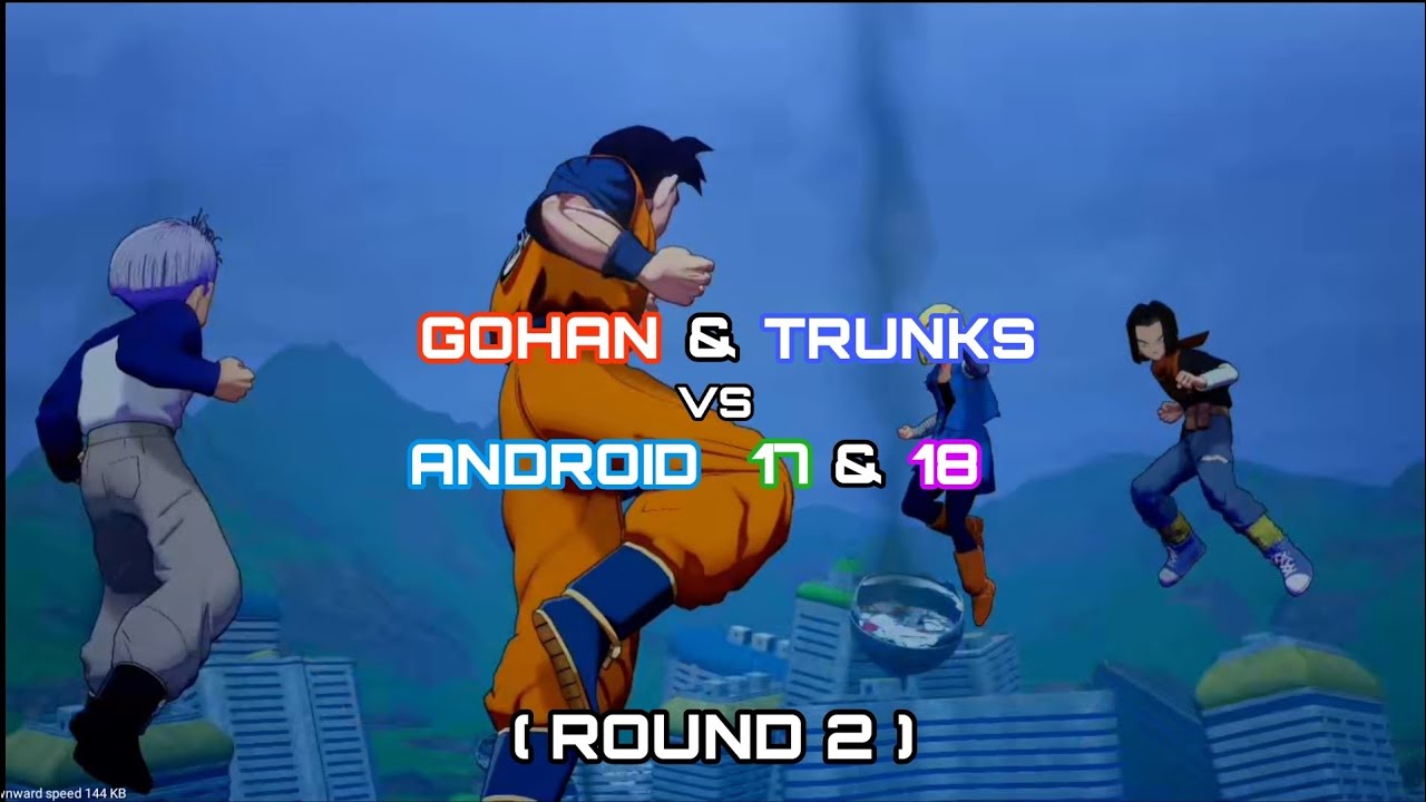 Future Gohan & Trunks Vs Android 17 & 18 | DBZ: Kakarot | Starparks VIP ...