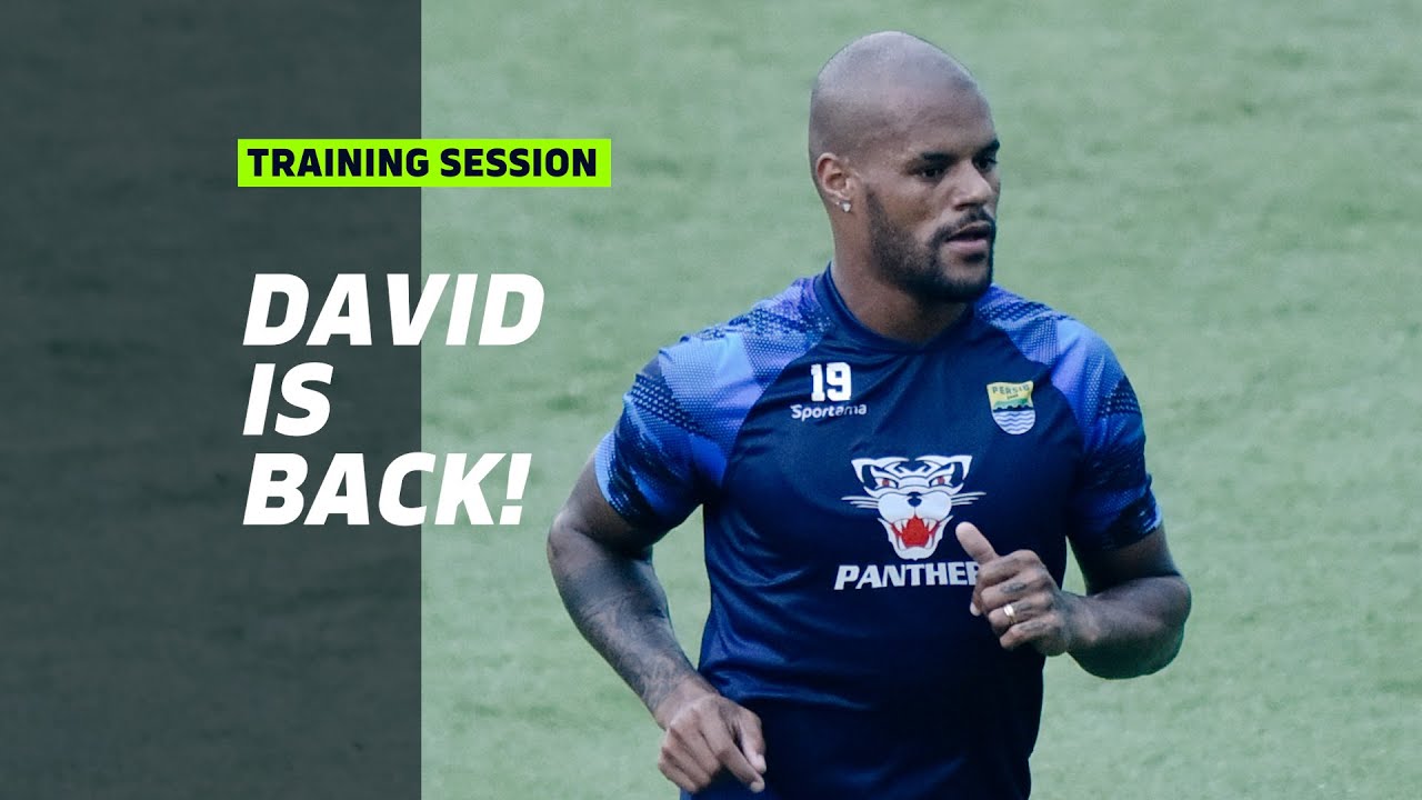 David da Silva Kembali Berlatih Bersama PERSIB | TRAINING SESSION (7/6 ...