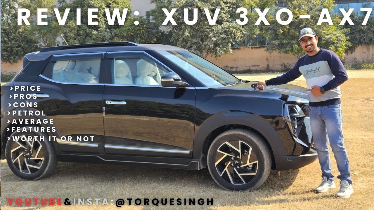 "XUV 3XO-AX7 Petrol Automatic Dual Tone – A Perfect Blend of Luxury ...