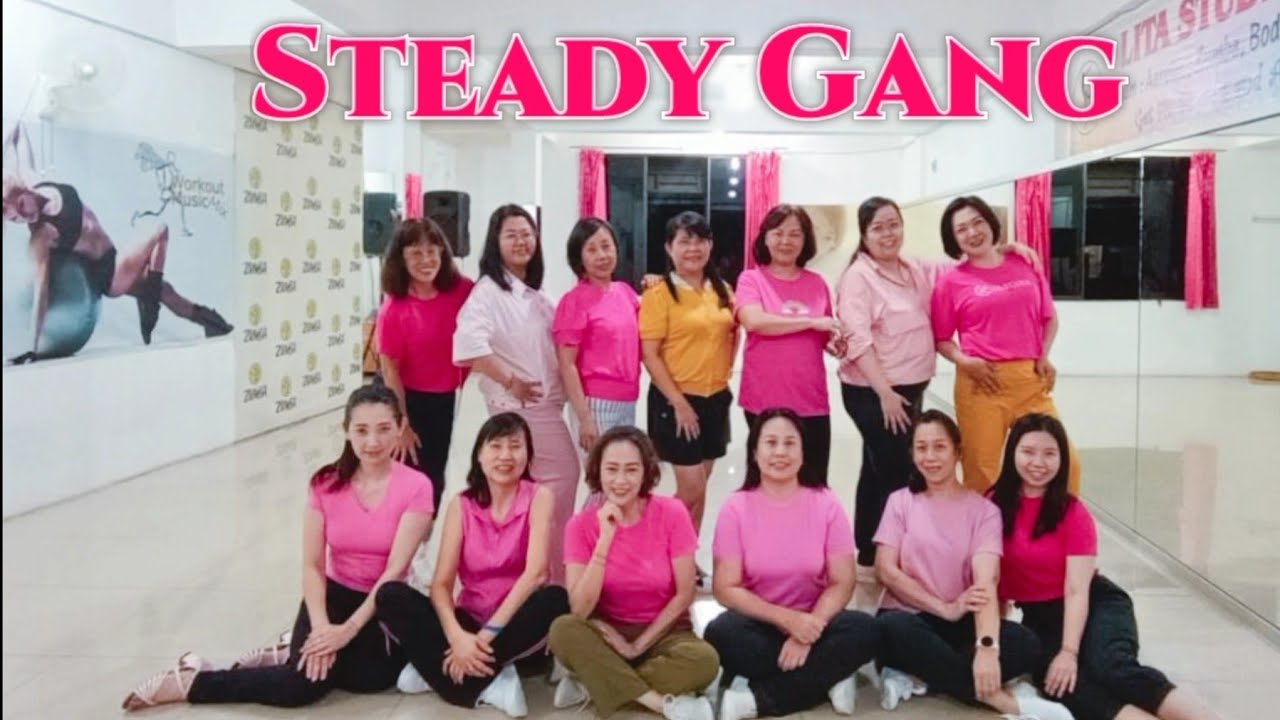Steady Gang Line Dance - YouTube
