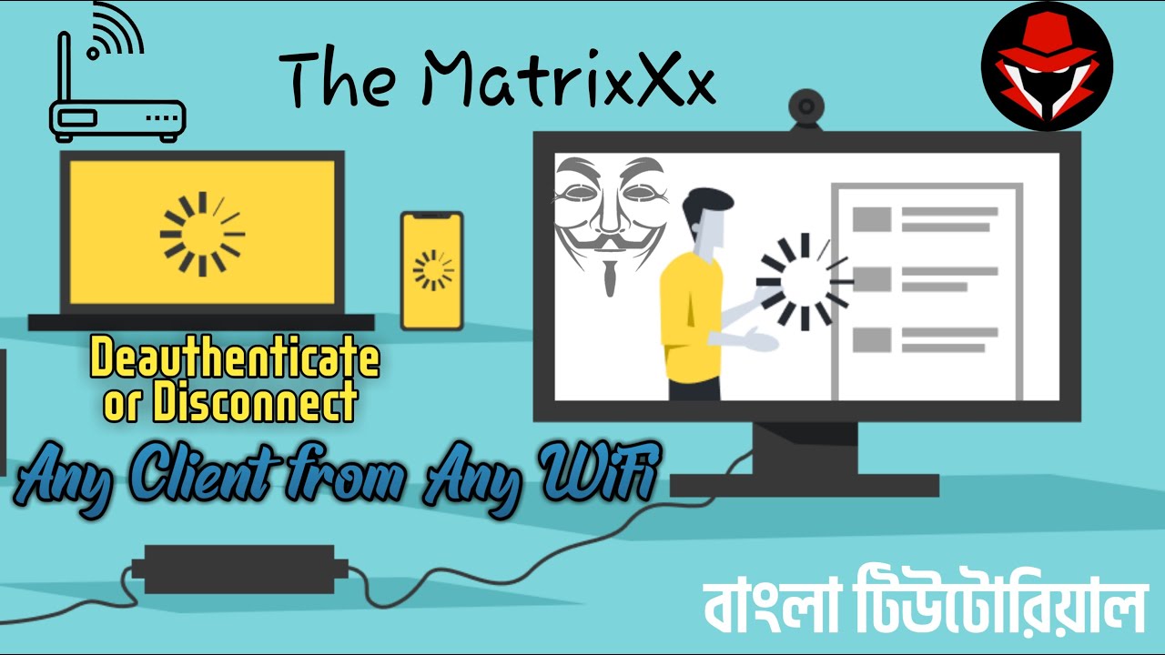 Turn on Monitor Mode & Deauthenticate Any Client from WIFI Network ...