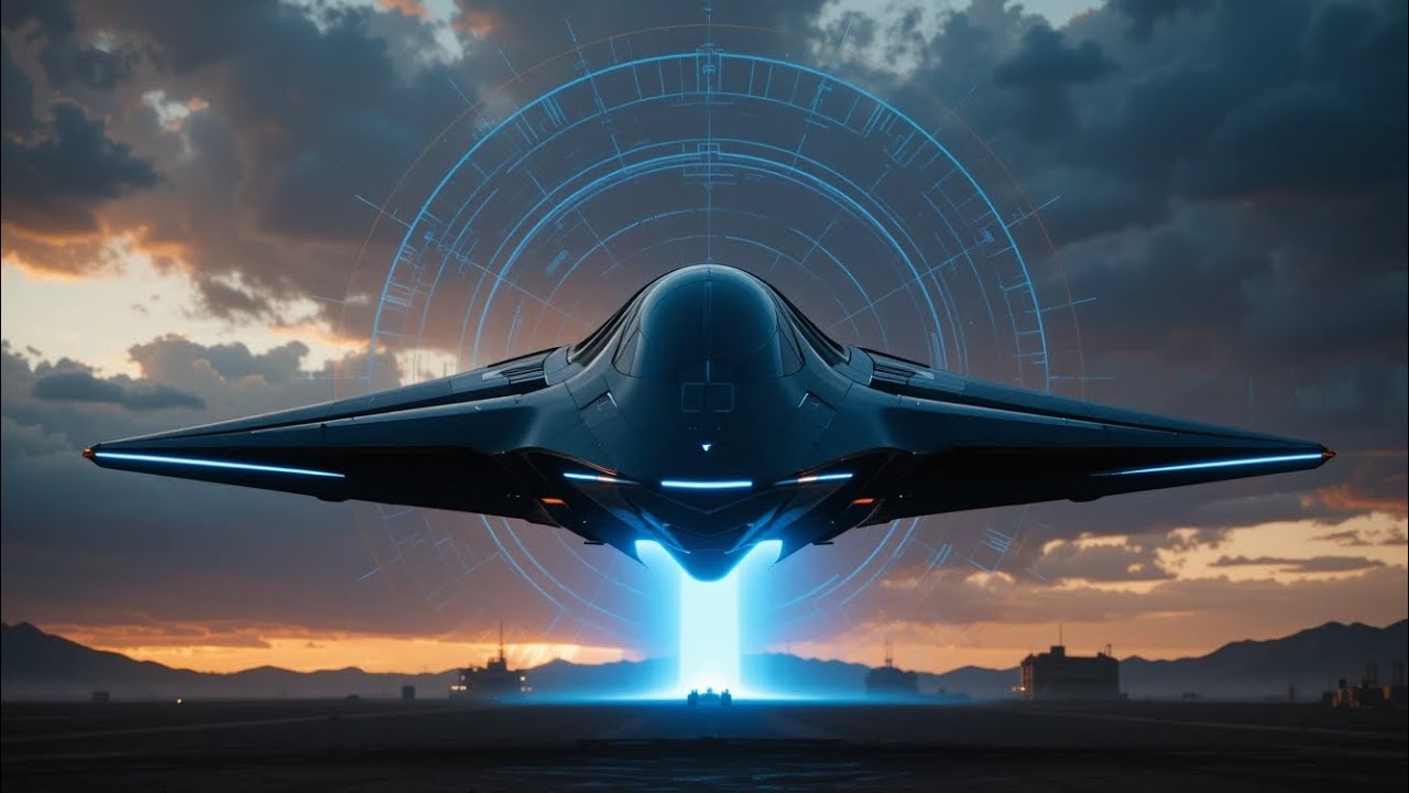 This anti gravity aircraft from the usa is undetectable by any one ...