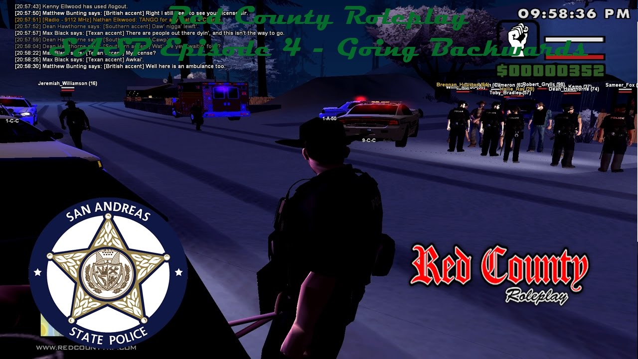 SAMP: Red County RP - SA State Police Ep 4 - Going backwards! - YouTube