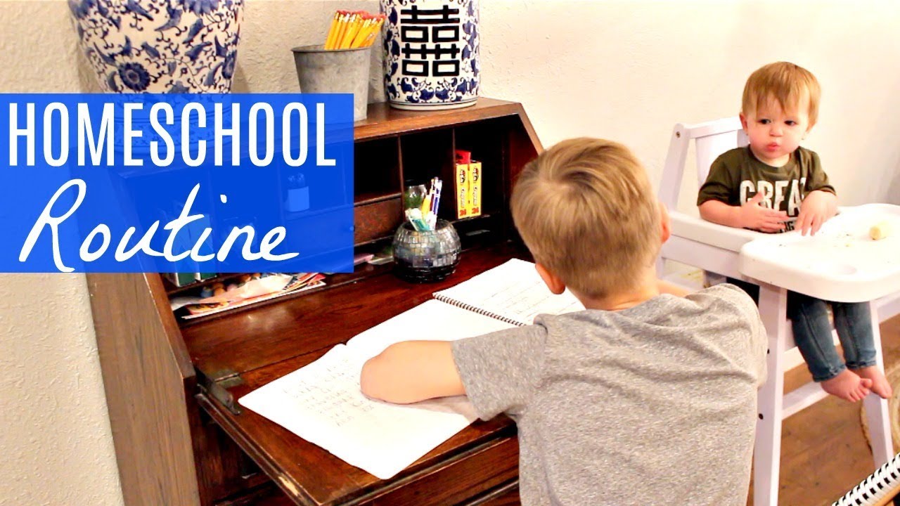DAY IN THE LIFE | HOMESCHOOL MOM | HOMESCHOOL ROUTINE - YouTube