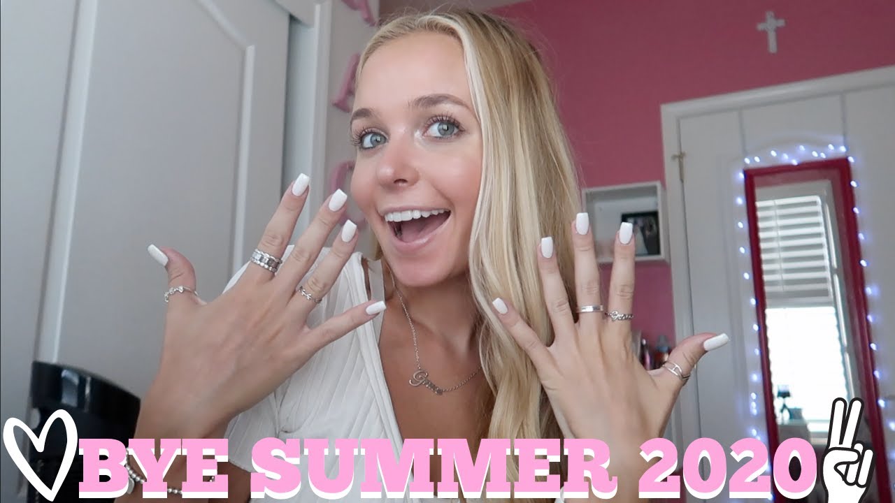LAST DAY OF SUMMER 2020 | GRACE TAYLOR - YouTube