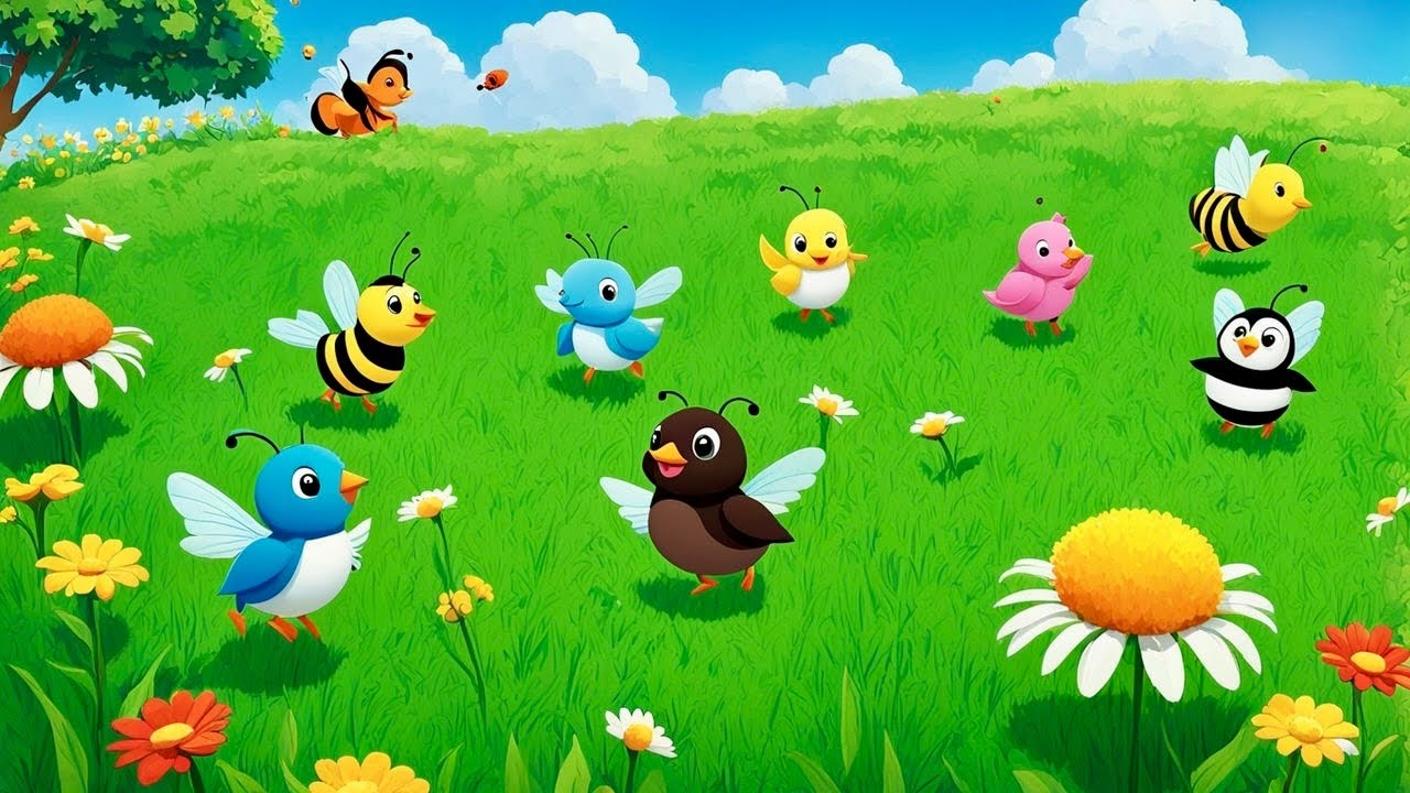 Ring a Ring o' Roses | Nursery Rhymes | Kids Songs | Sing Along - YouTube