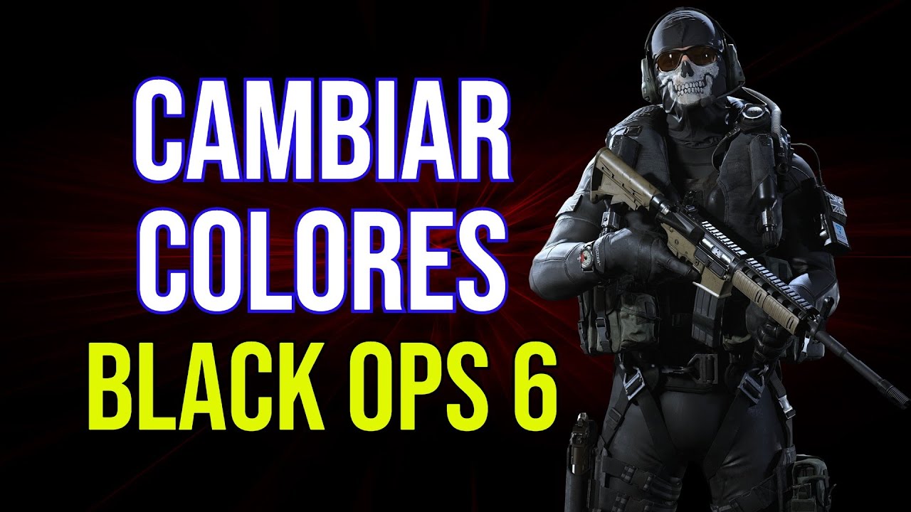 COD BO6 Black Ops 6 Cómo Cambiar Colores de Equipo y de Enemigos, Tip ...