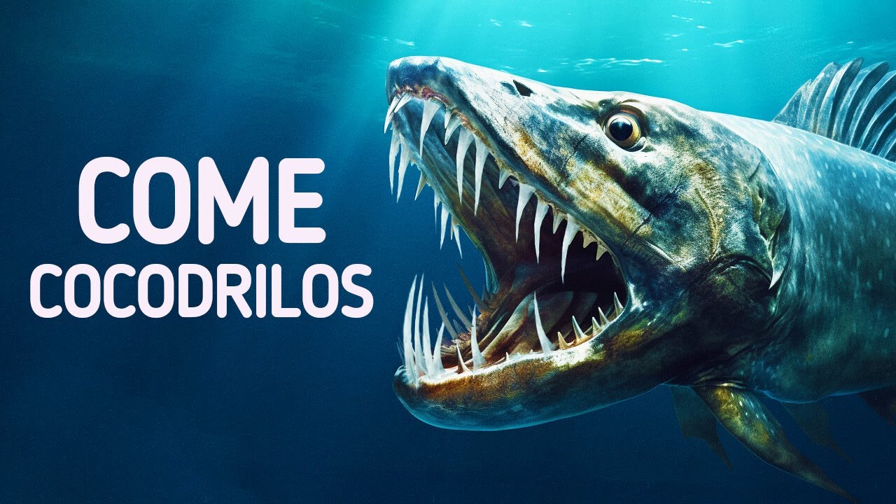 Este pez se come a los cocodrilos + 14 datos únicos de animales - YouTube