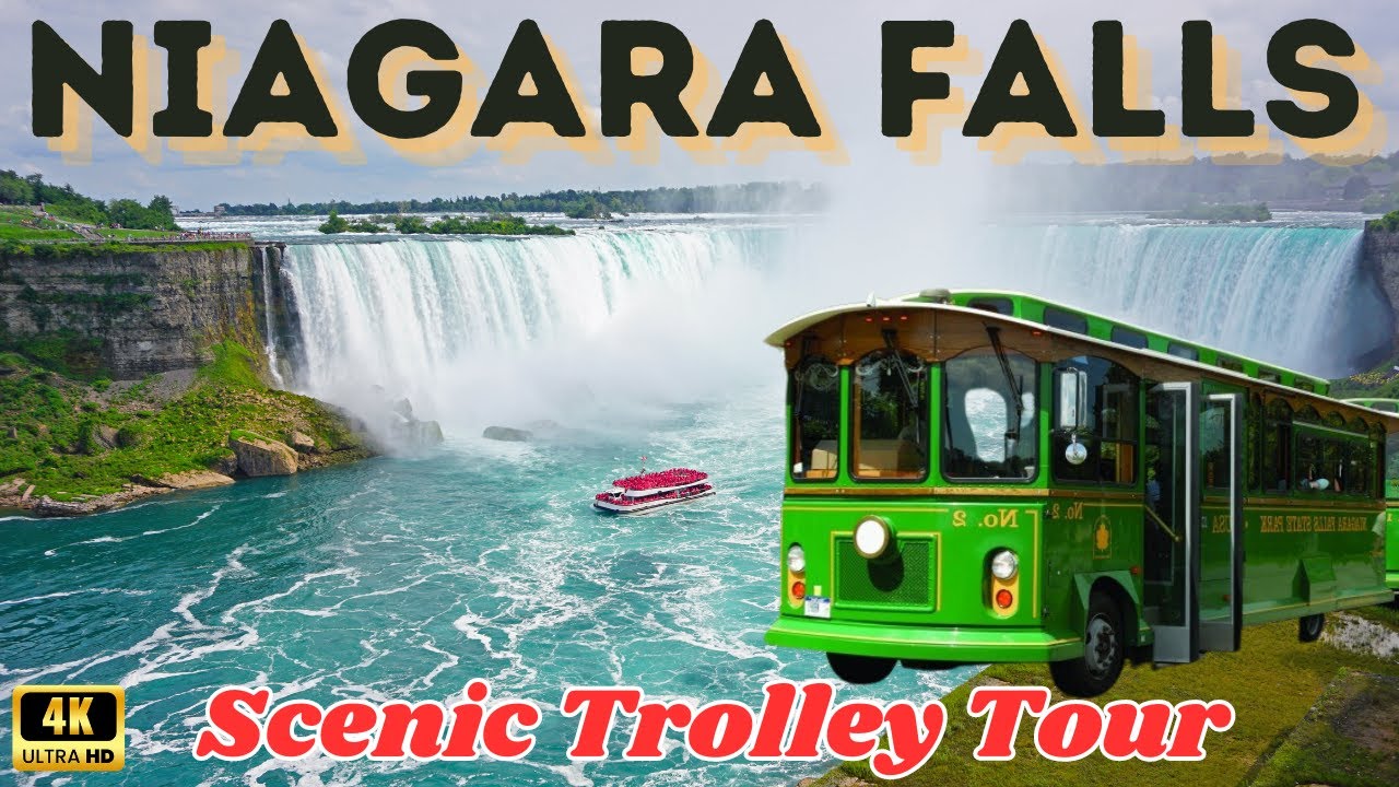 💦 Explore Niagara Falls on the Scenic Trolley Tour - YouTube