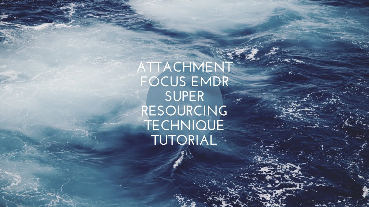 EMDR resource tapping from therapist - YouTube
