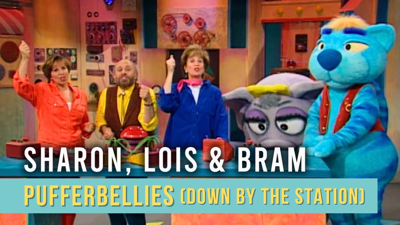 Pufferbellies - Down By The Station (SKTV) | Sharon, Lois & Bram - YouTube