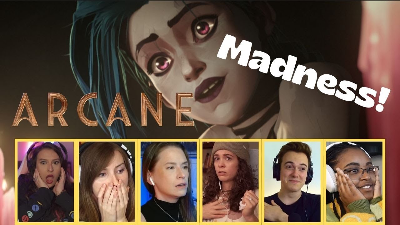 Jinx is not that crazy | Arcane Episode 9 Reaction Compilation - YouTube
