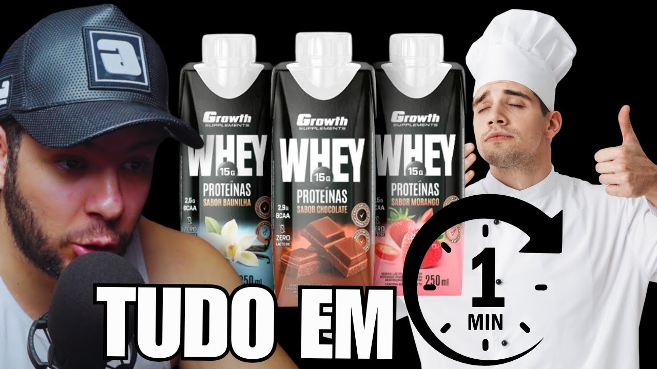 TUDO SOBRE BEBIDA LÁCTEA UHT DE PROTEÍNAS (Growth) BEBIDAS DE WHEY ...