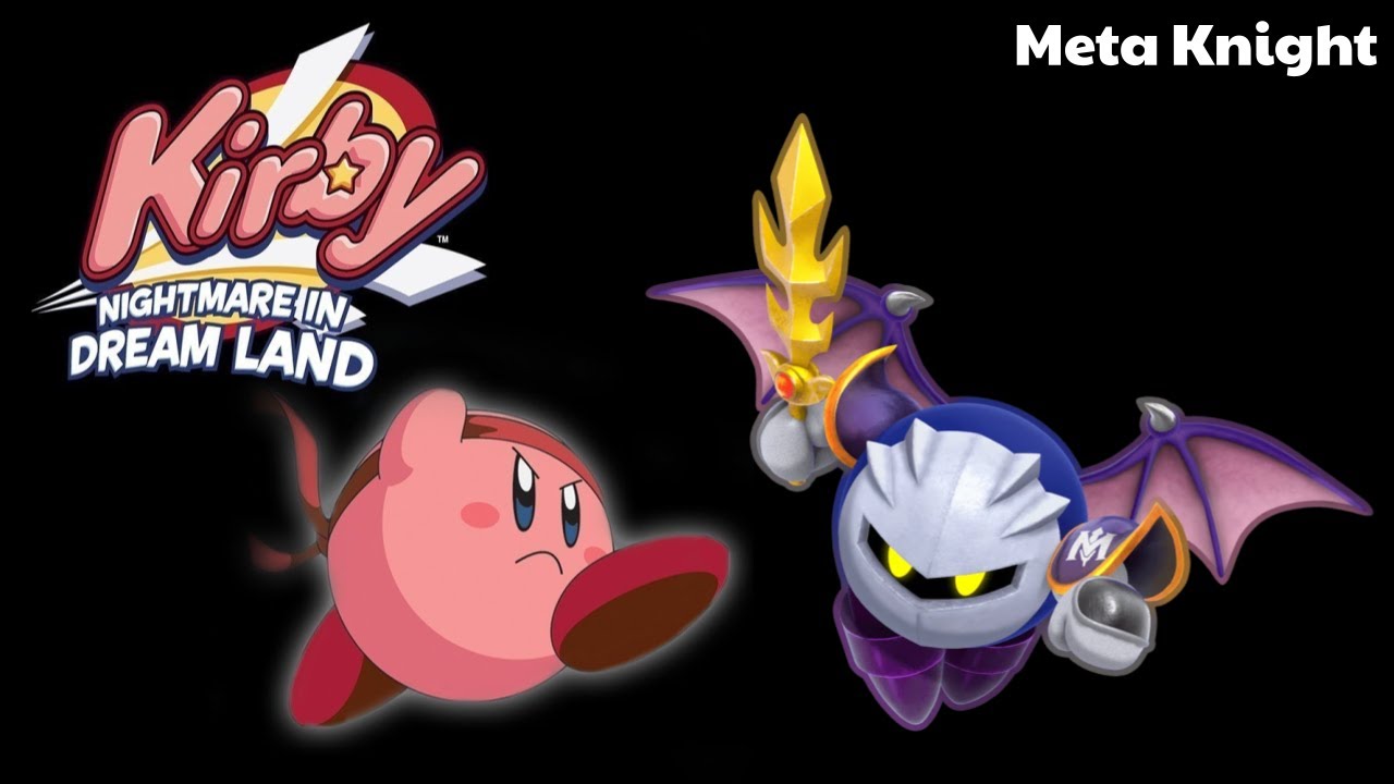 Kirby (Nightmare in Dream Land) - Meta Knight - YouTube