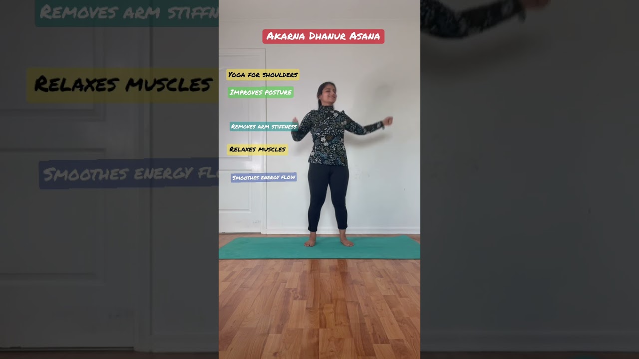 Akarn Dhanurasana | Yoga For Posture | Yoga For Shoulders | Yoga With ...