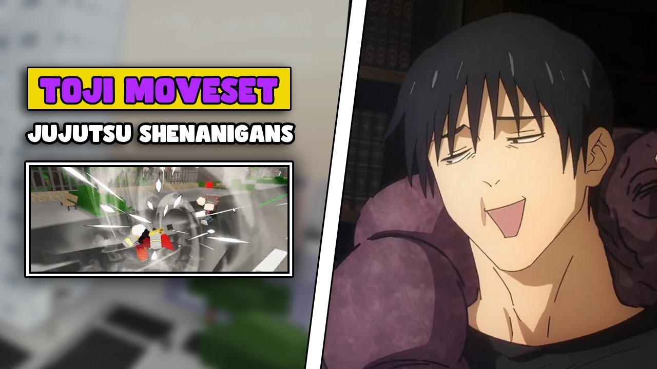 Toji Custom Moveset (Jujutsu Shenanigans) - YouTube