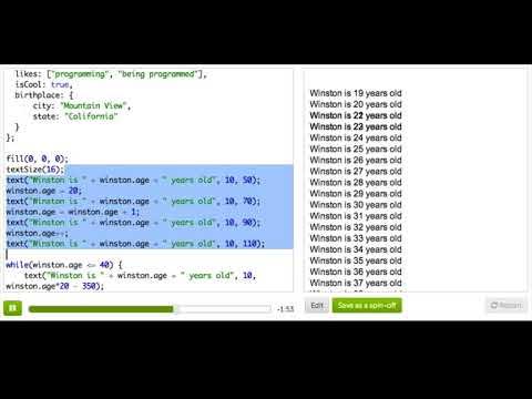 Modifying Objects | Computer Programming | Khan Academy by Computer Science - YouTube