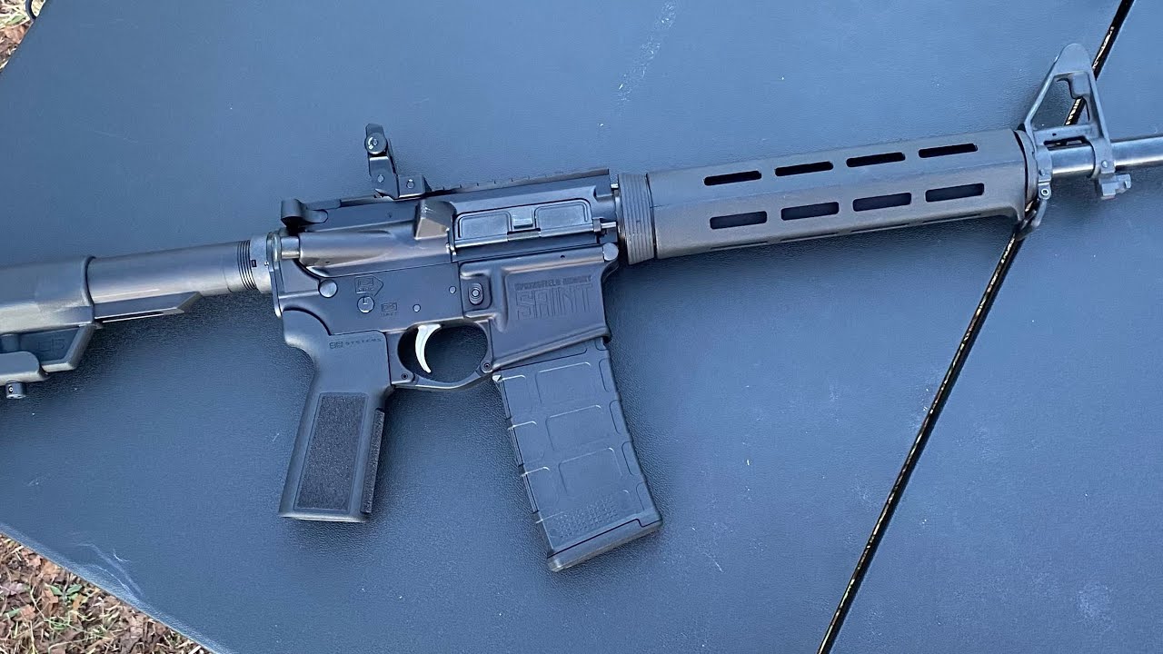 New years special! ( New Springfield armory AR-15! First time shooting ...
