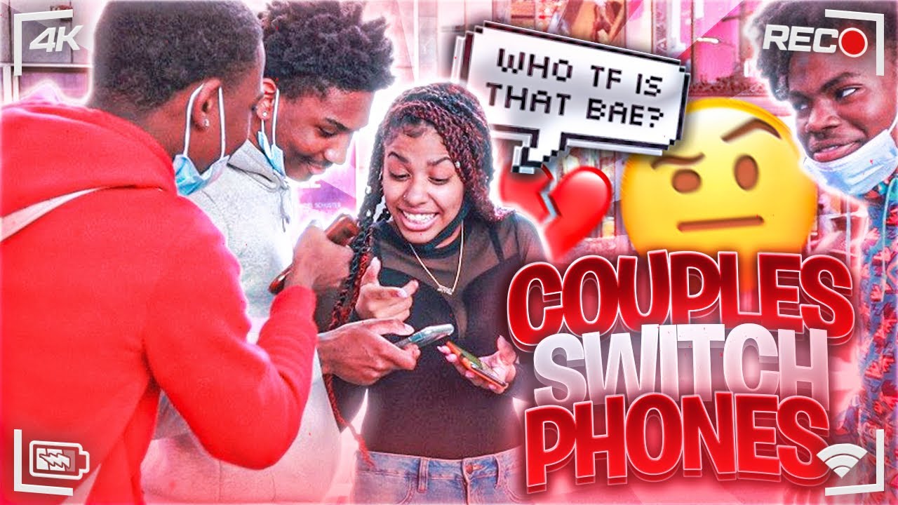 MAKING COUPLES SWITCH PHONES Loyalty Test NYC FINALE💔 - YouTube