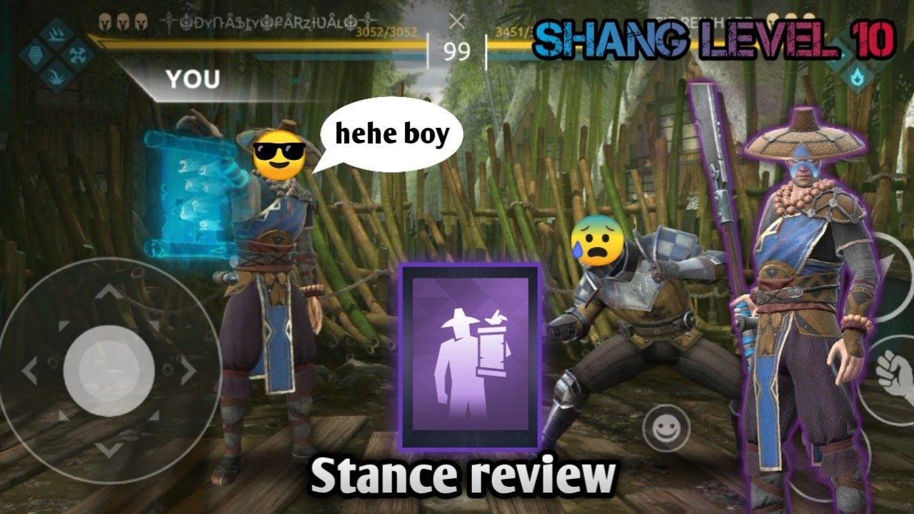 Just for review shang new stance and shang at level 10 review || shadow ...