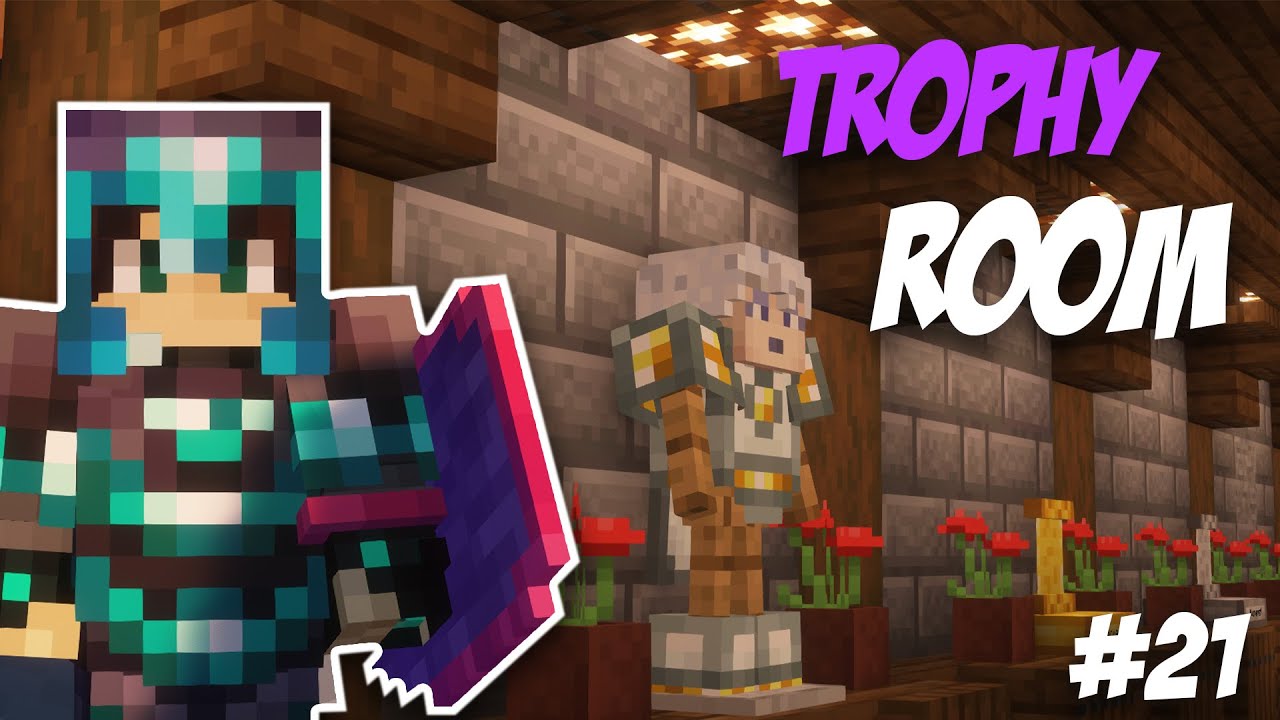 I Made a Trophy Room Better Minecraft....(മലയാളം) - YouTube