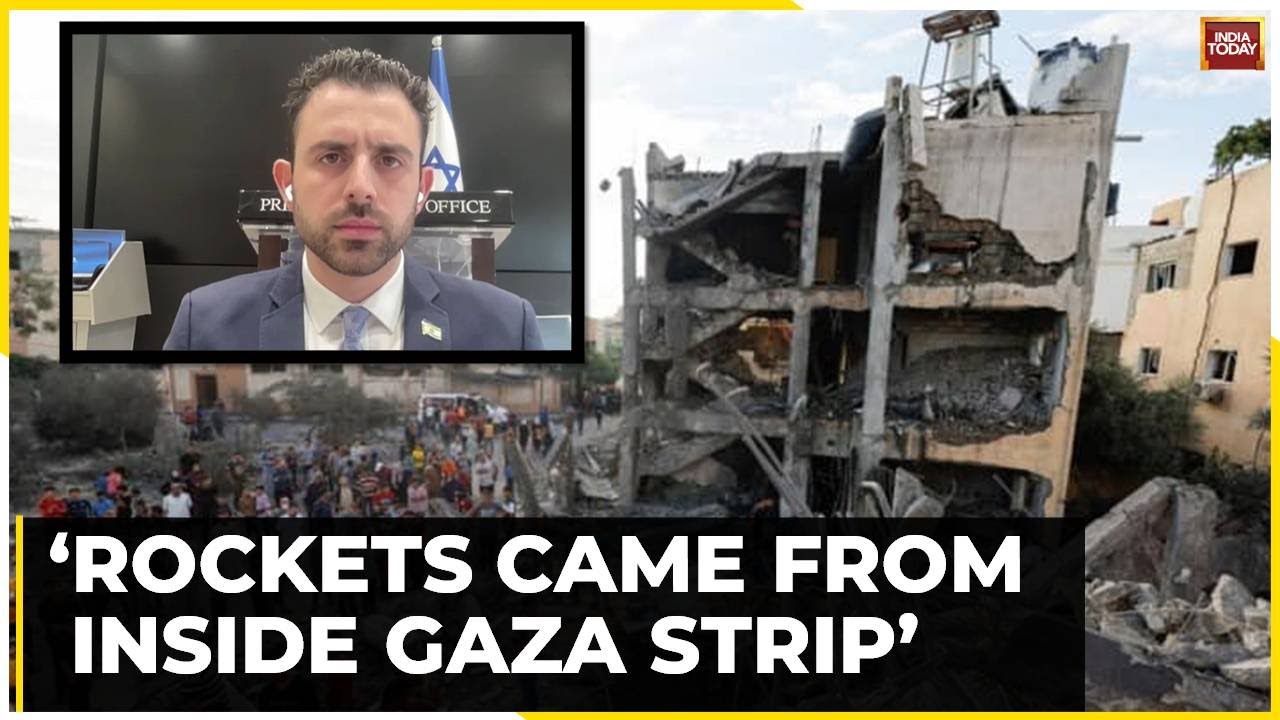Netanyahu's Spokesperson Eylon Levy Talks About Gaza Hospital Attack ...