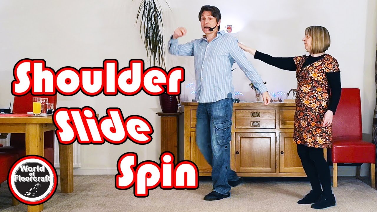 Intermediate Modern Jive - Shoulder Slide Spin - YouTube