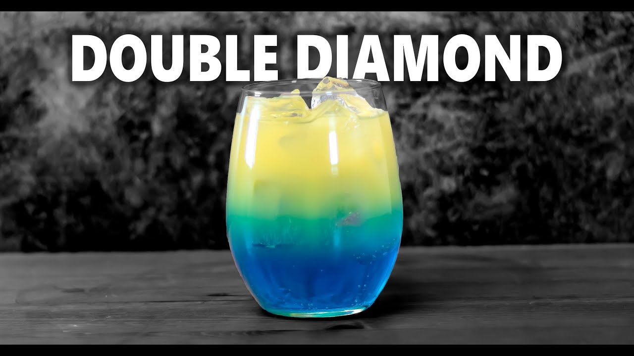 How To Make The Double Diamond Cocktail - YouTube